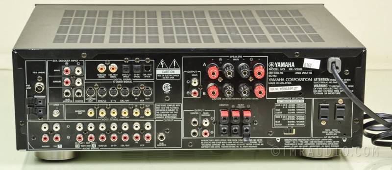 Yamaha rx-v596 a/v receiver - Images - Sound Antigua and Barbuda • Cyphoma