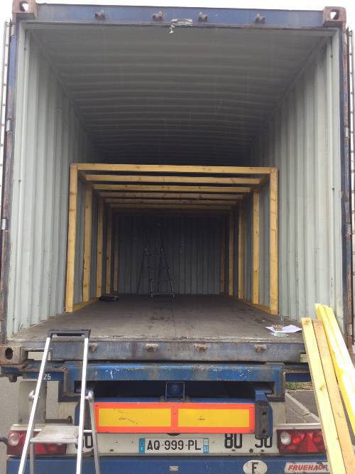 Mezzanine for container - Miscellaneous Saint Barthélemy • Cyphoma