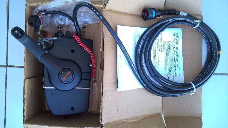 Mercury throttle and gear shift control - Accessories - Fittings Saint ...