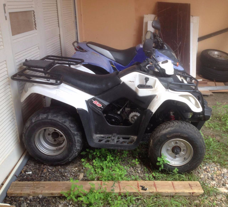 Quad kymco mxu 50 - Motos, scooters & quads Saint-Martin • Cyphoma