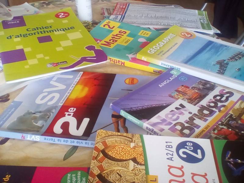 Livres scolaires seconde lycée joseph gaillard - Matériel et Livres ...